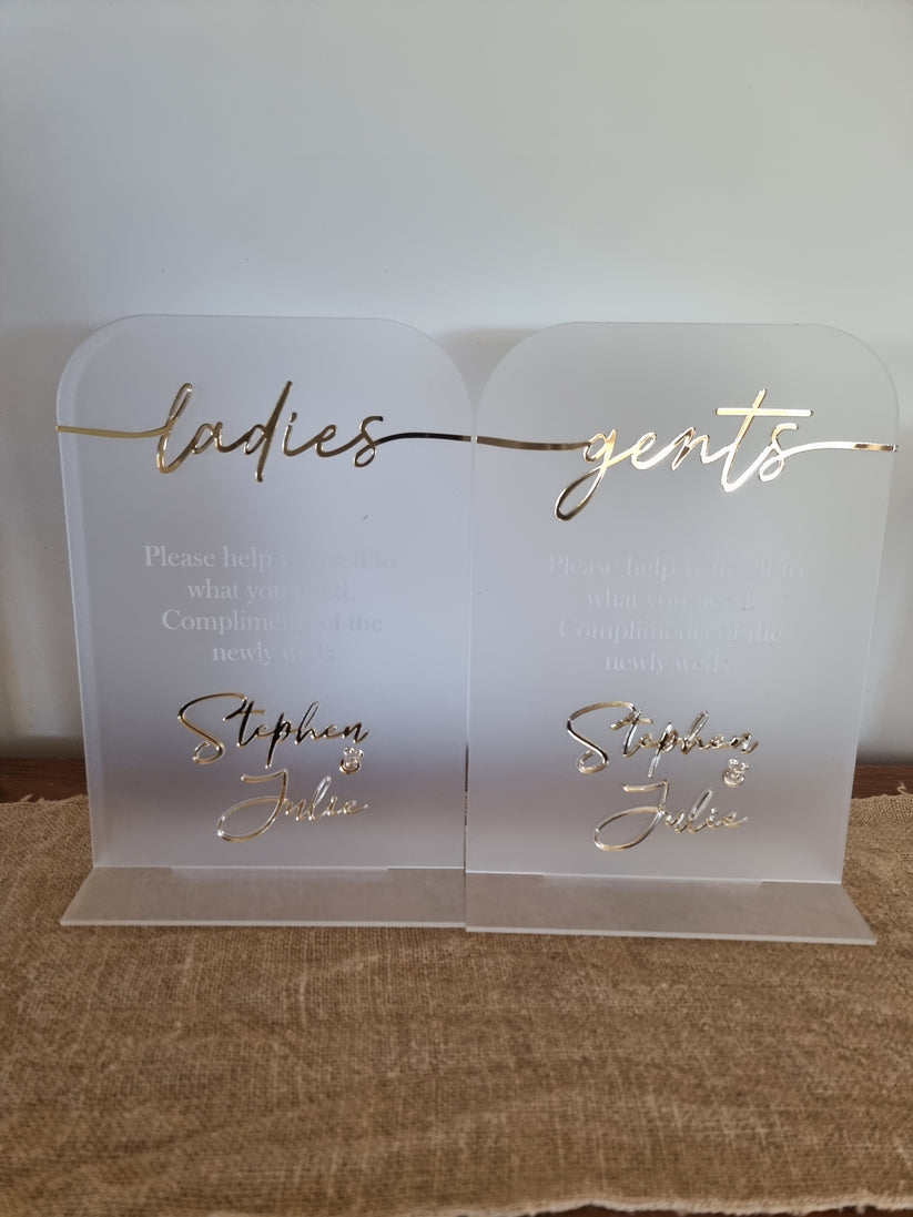 A4 Signs – Cutting Edge Laser Design