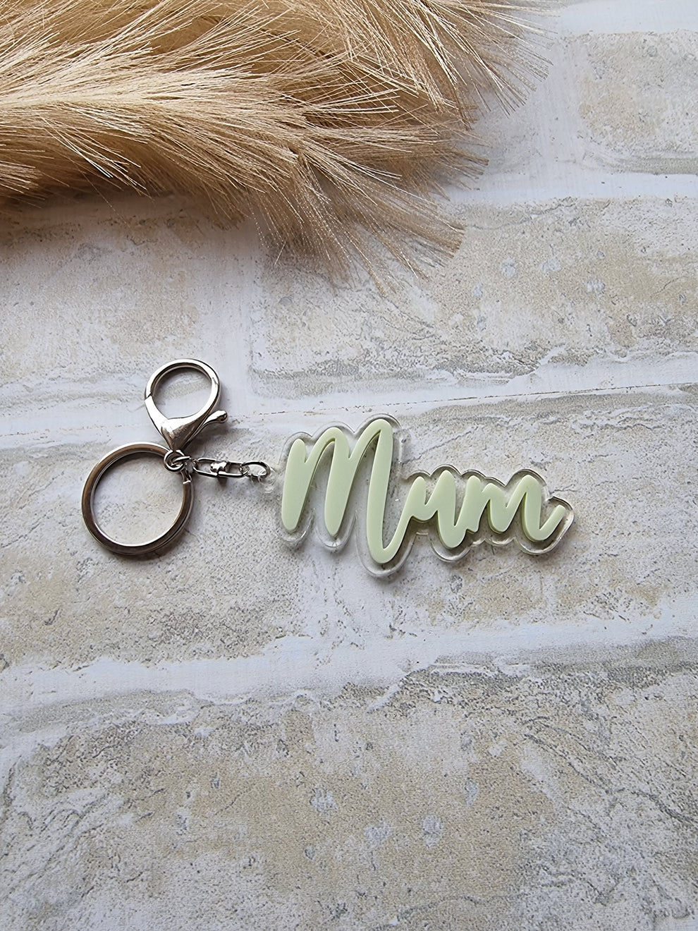 'Mum' Keyrings – Cutting Edge Laser Design