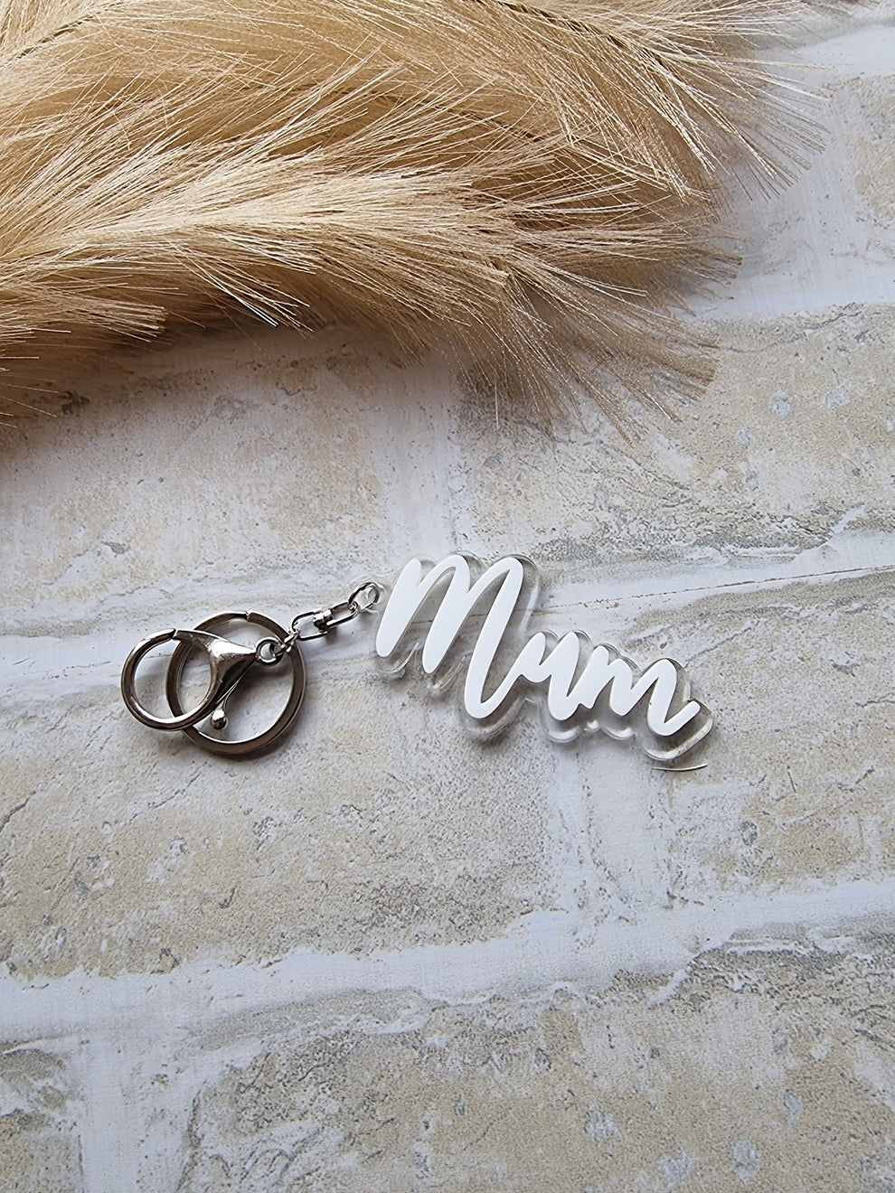 'Mum' Keyrings – Cutting Edge Laser Design