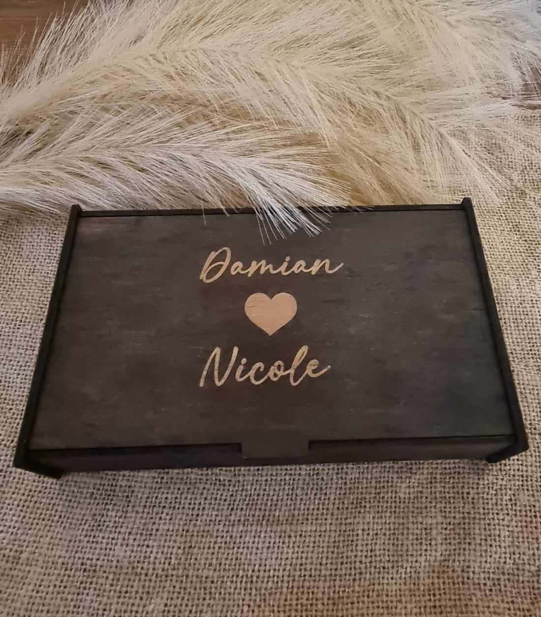 Wedding Heart Box – Cutting Edge Laser Design